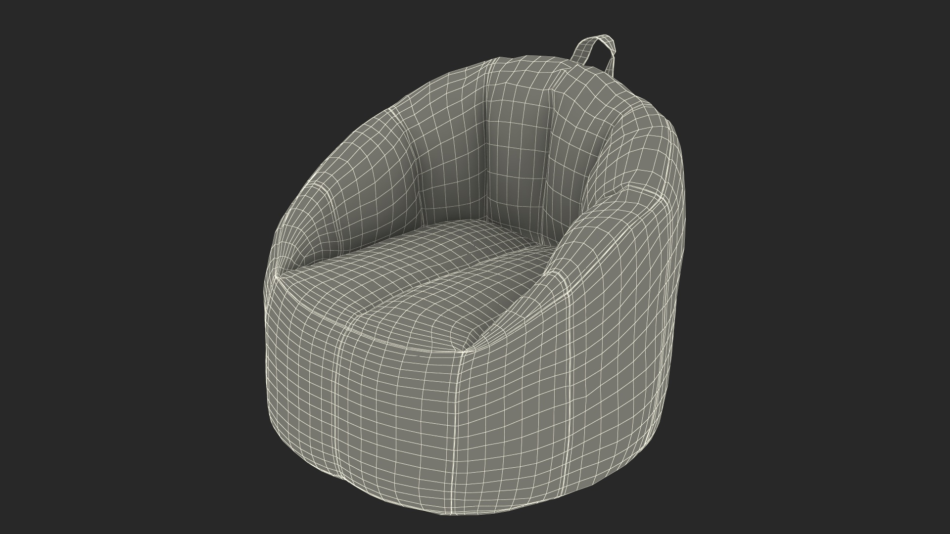 Sofa Sack Beige 3D Model - TurboSquid 2079926