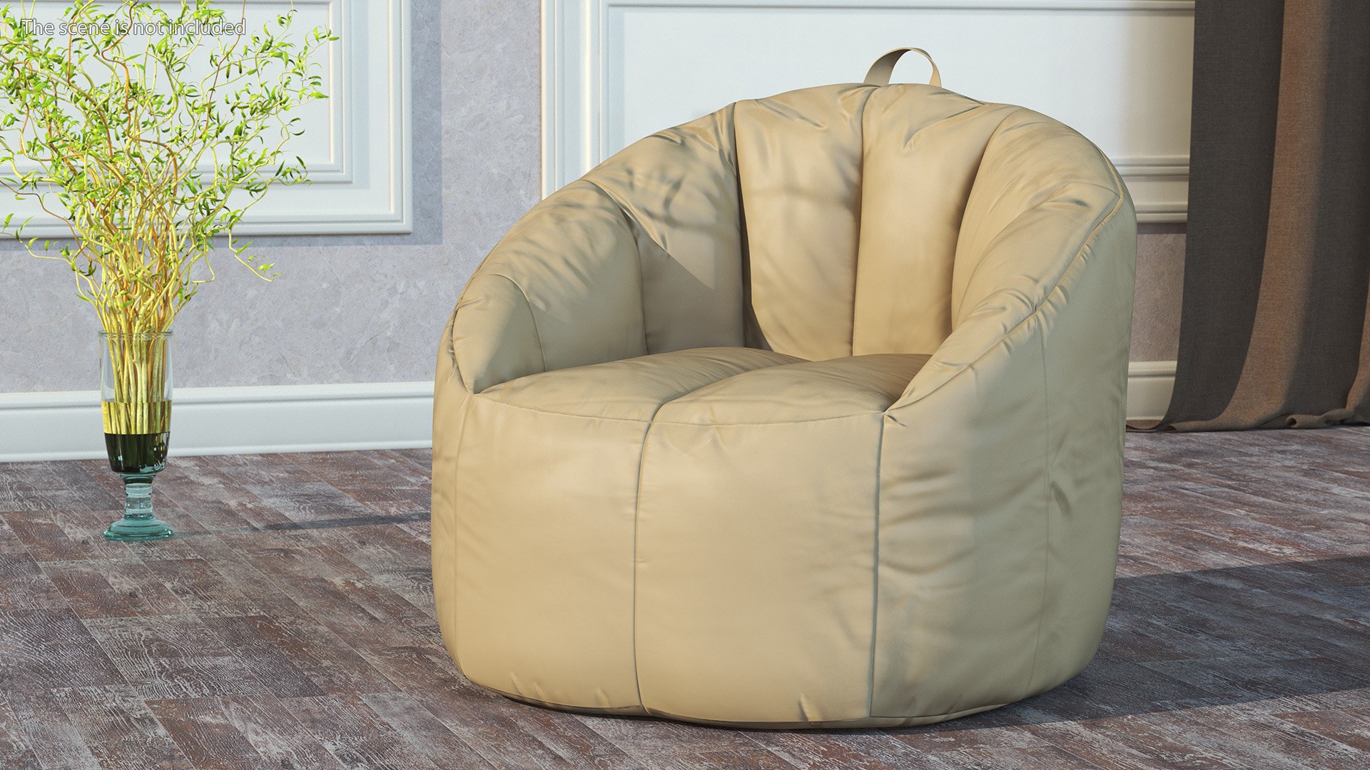 Sofa Sack Beige 3D Model - TurboSquid 2079926
