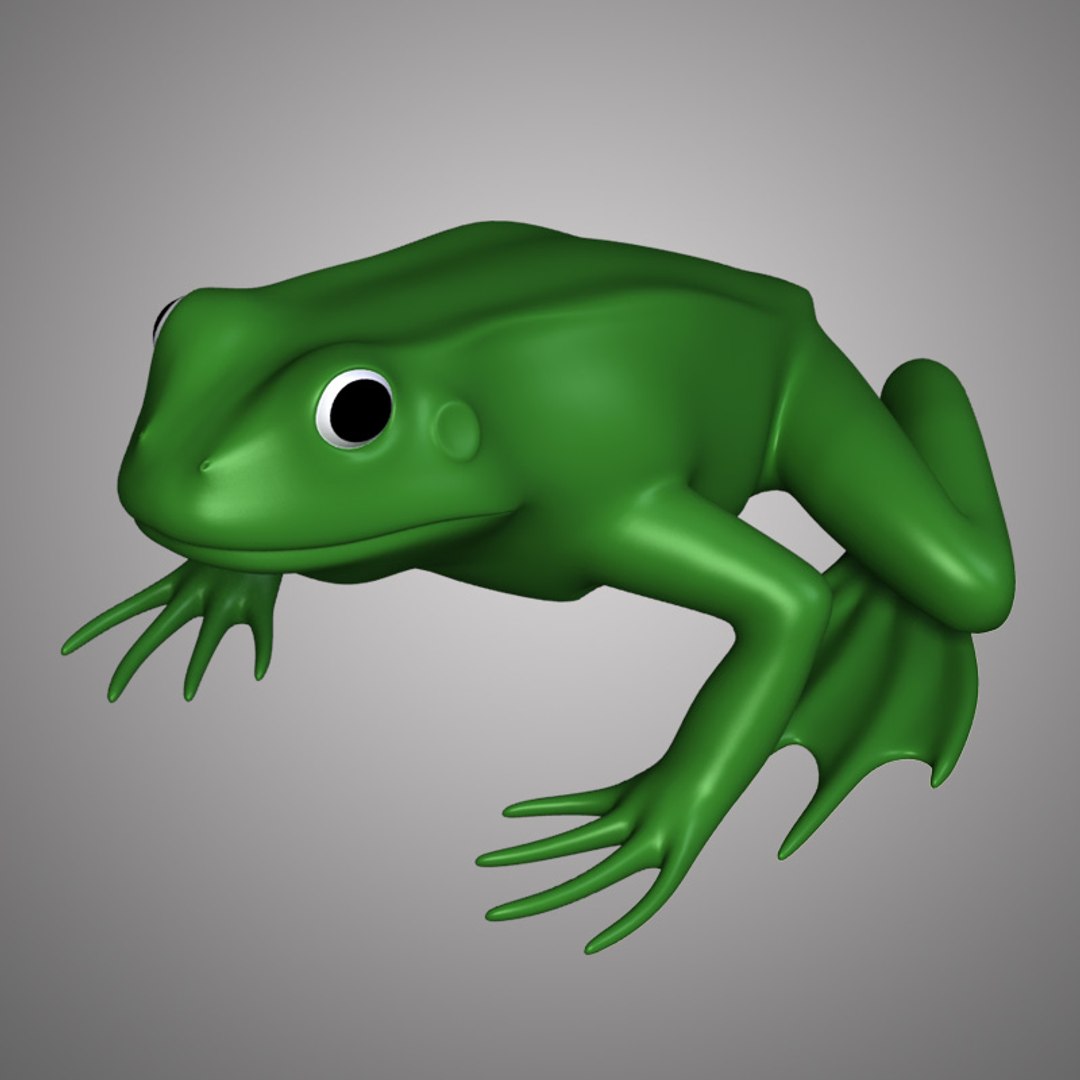 3ds frog anatomy body
