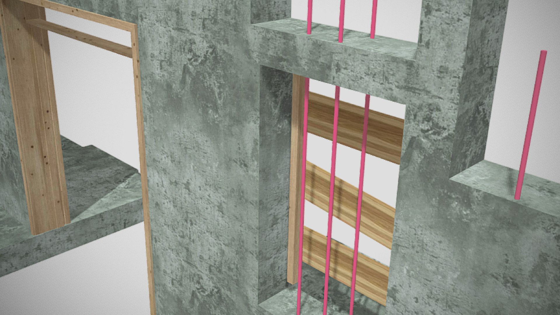 3D Concrete Wall 0001 Model - TurboSquid 2169866
