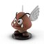 3d Model Flying Goomba Toy