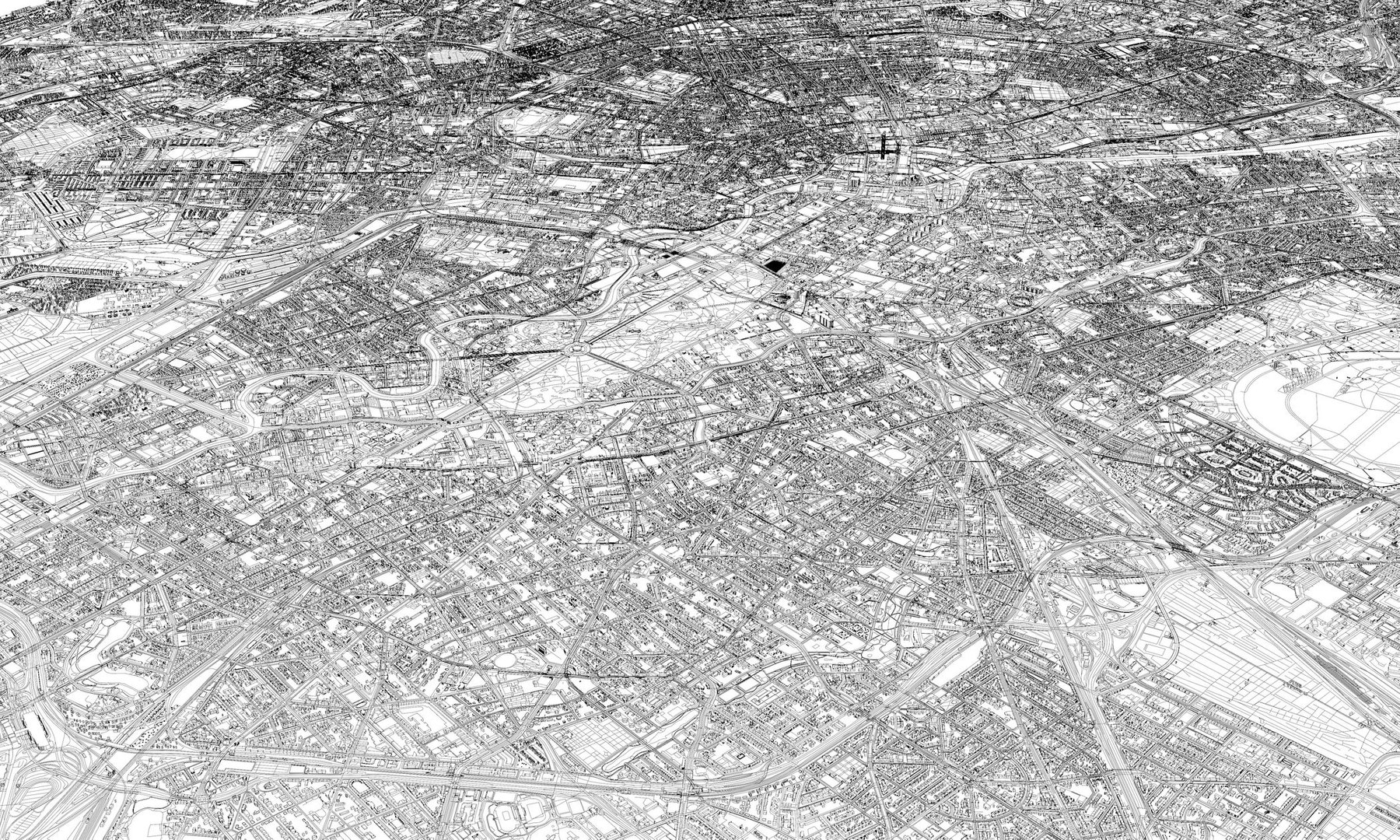 3D model Berlin Germany - city and mass buildings - TurboSquid 2084070