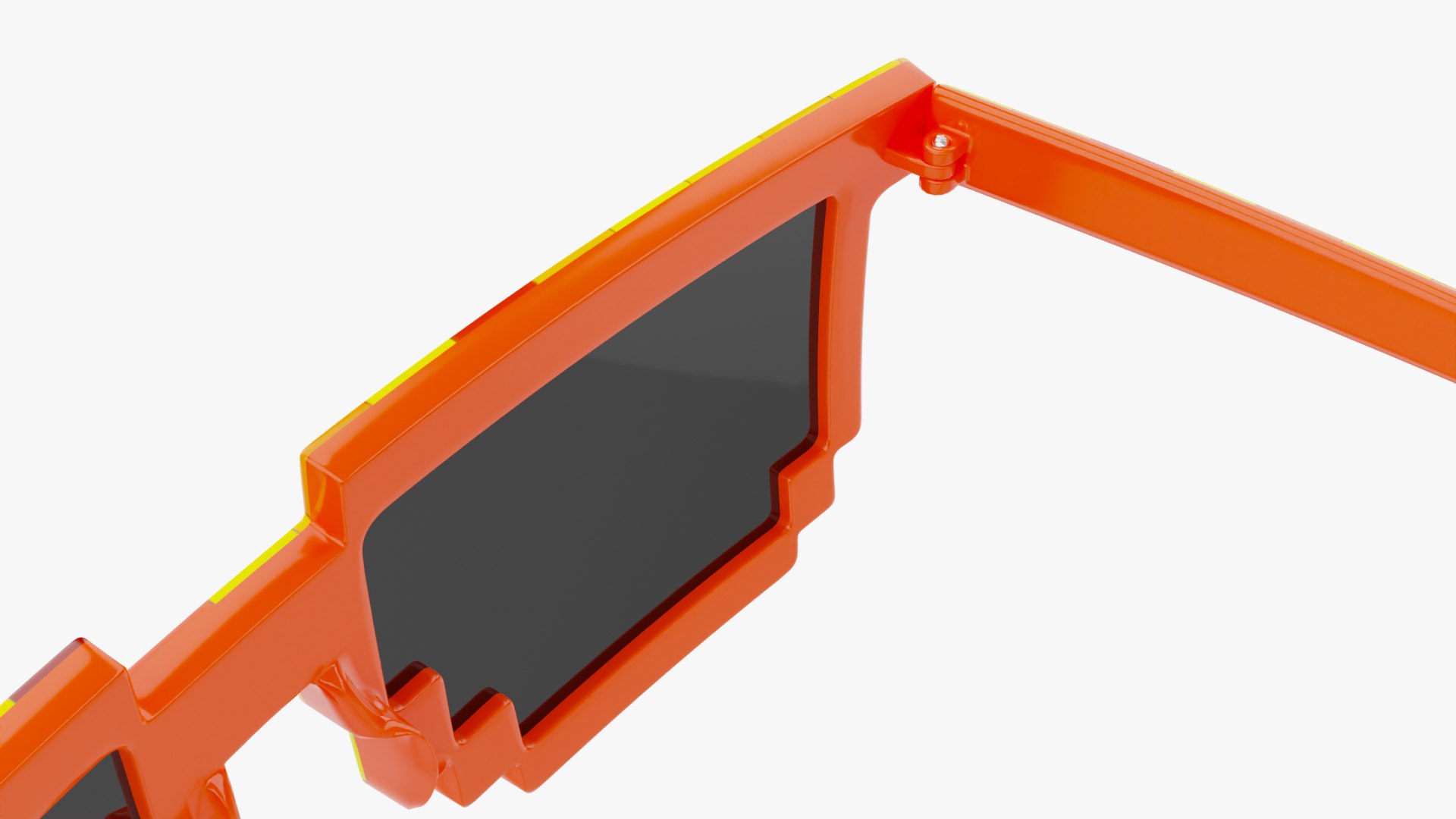 3D Pixel Style Sunglasses - TurboSquid 1960201