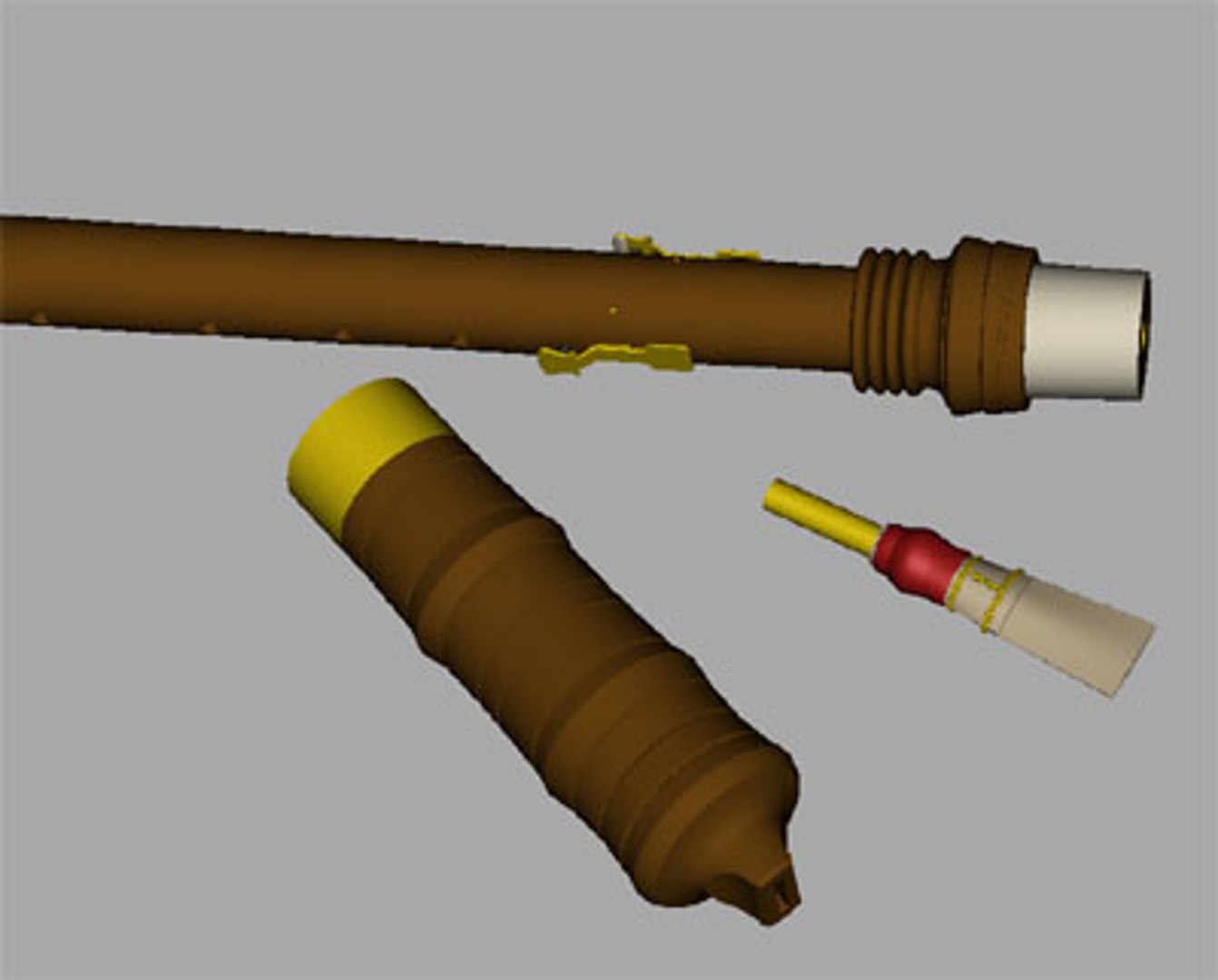 Free Crumhorn Woodwind 3d Model