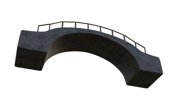 3D bridge structure architecture - TurboSquid 1681648