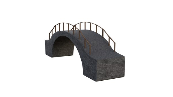 3D bridge structure architecture - TurboSquid 1681648