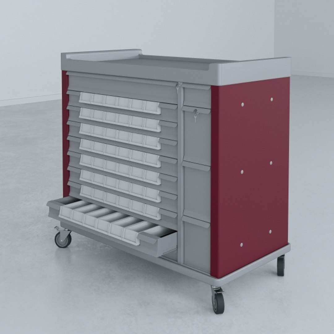 Standard line 54 bin 3D model - TurboSquid 1227914