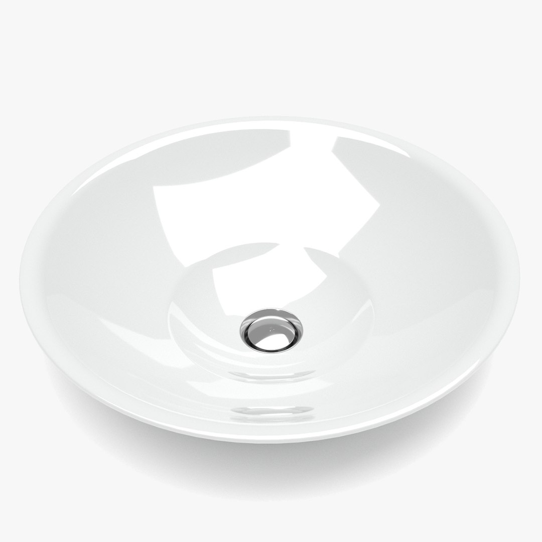 Kohler bathroom sink conical 3D - TurboSquid 1651110