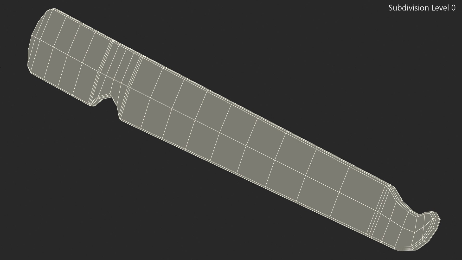 3D Nail File Steel Model - TurboSquid 1486889