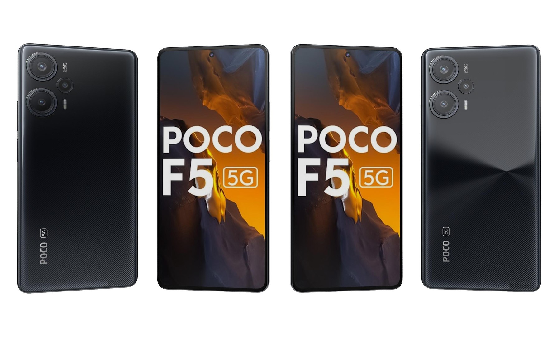 3D Xiaomi Poco F5 All Colors - TurboSquid 2082728