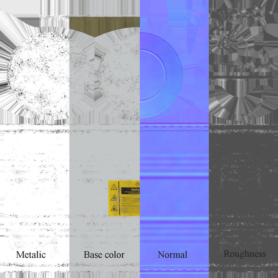 3D steel barrel model - TurboSquid 1203731