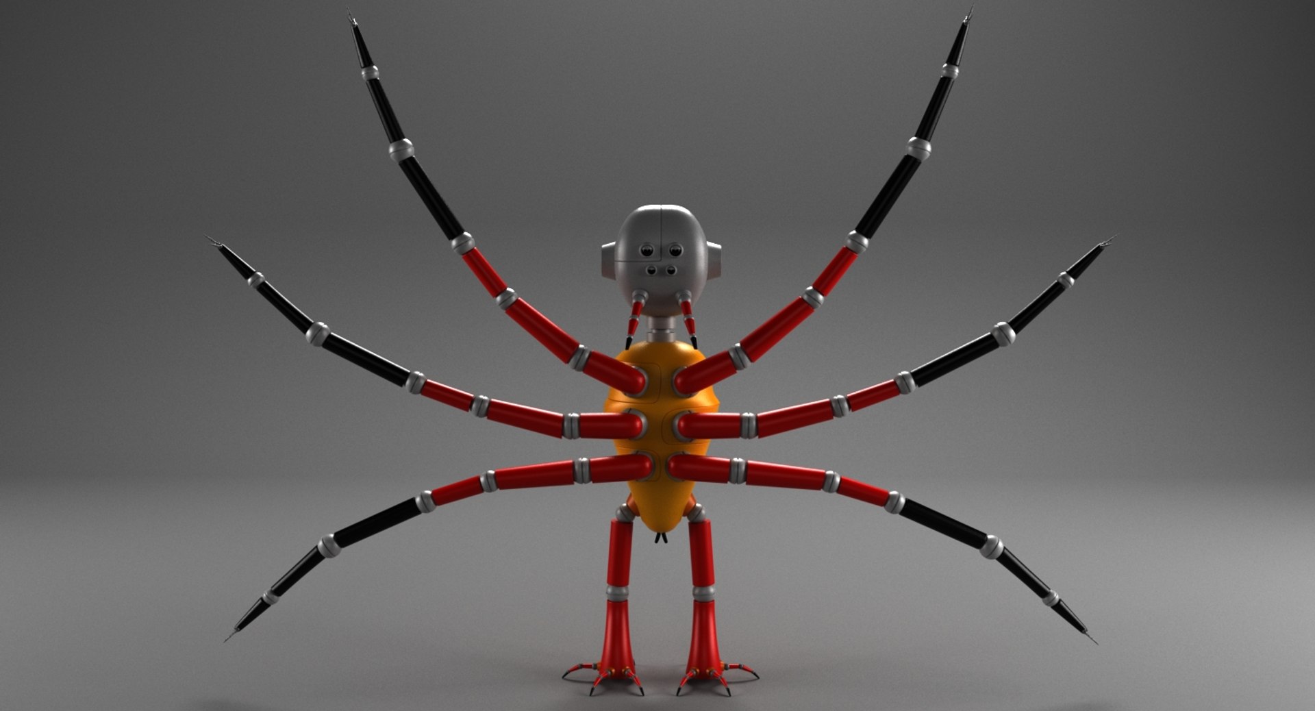 3d Robot Spider Bot Turbosquid 1187295