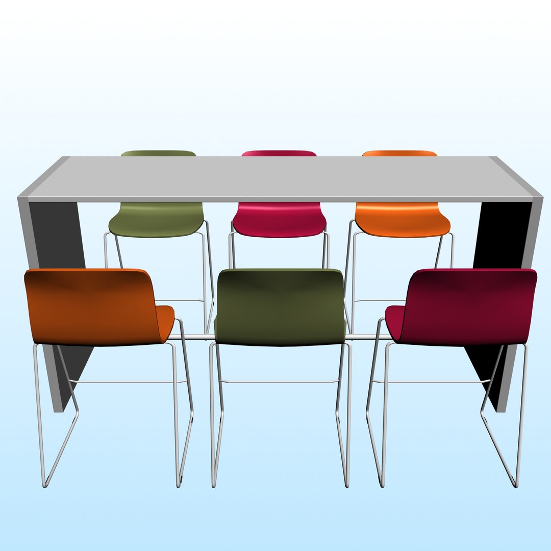 OFFICE CHAT TABLE PP 01 Model - TurboSquid 1744446