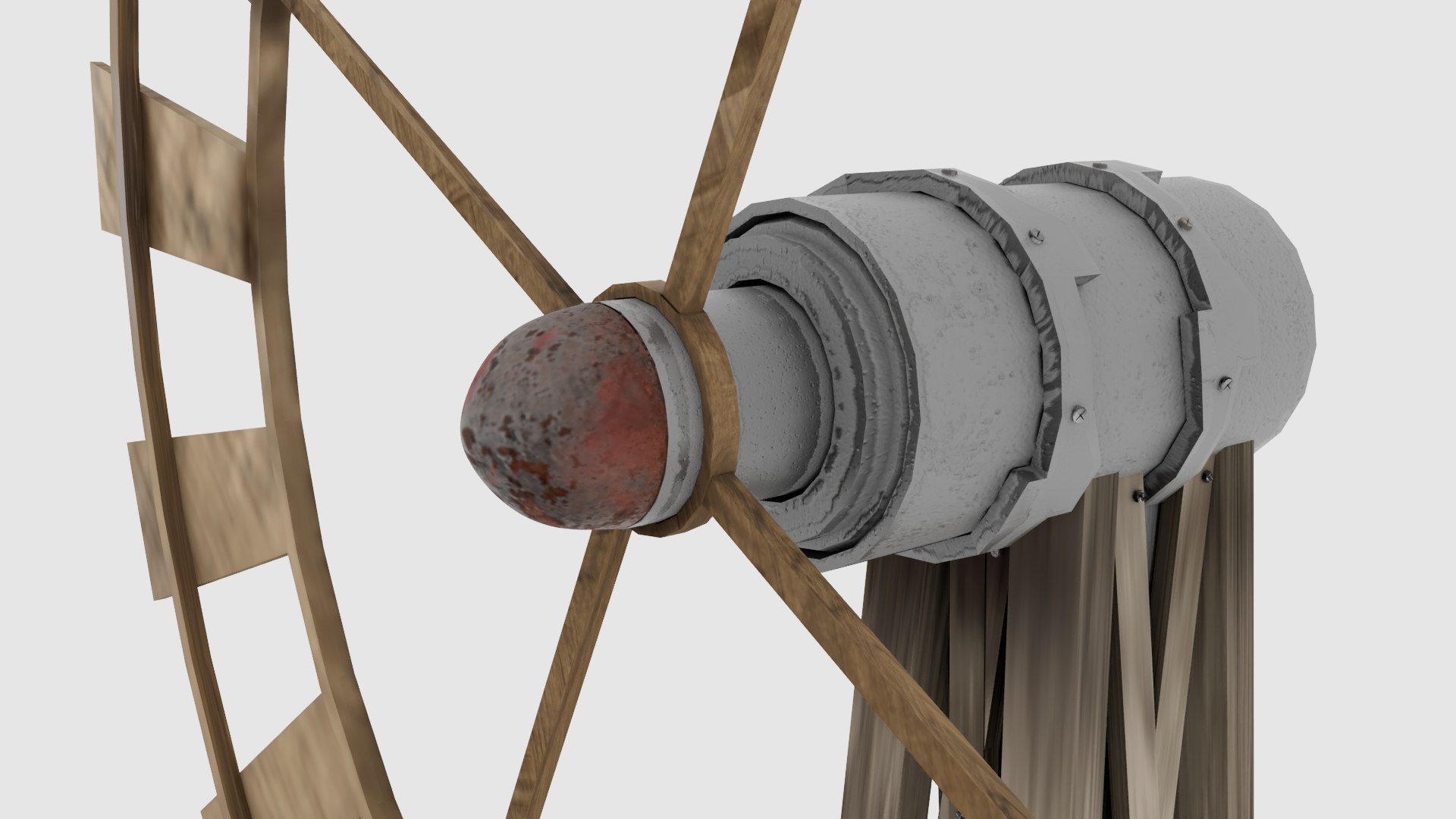 Wind Turbine Fan 3D Model - TurboSquid 2346403