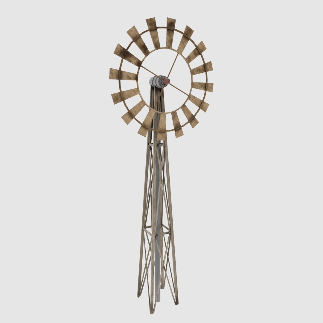Wind Turbine Fan 3D Model - TurboSquid 2346403