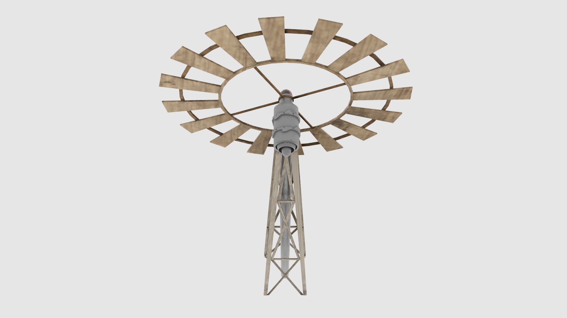 Wind Turbine Fan 3D Model - TurboSquid 2346403
