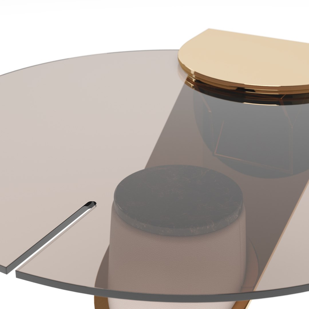 Turri Eclipse Table Glass 3D - TurboSquid 1413611