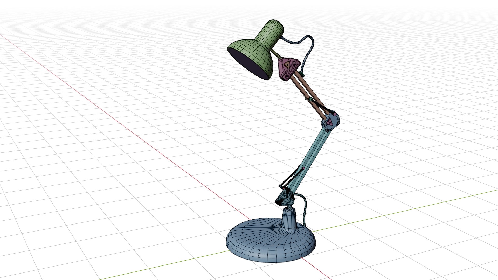 Study Lamp 3D Model - TurboSquid 2236030