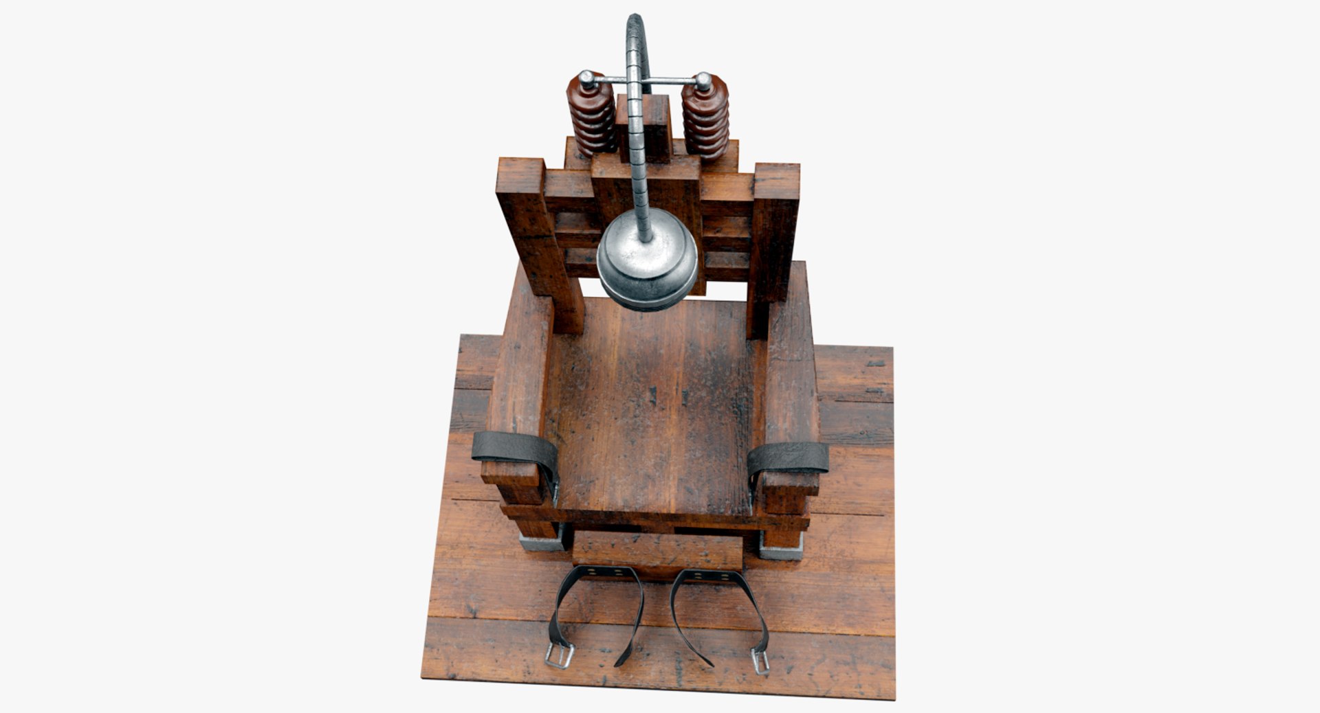 Realtime Electric Chair 3D Model - TurboSquid 1320219