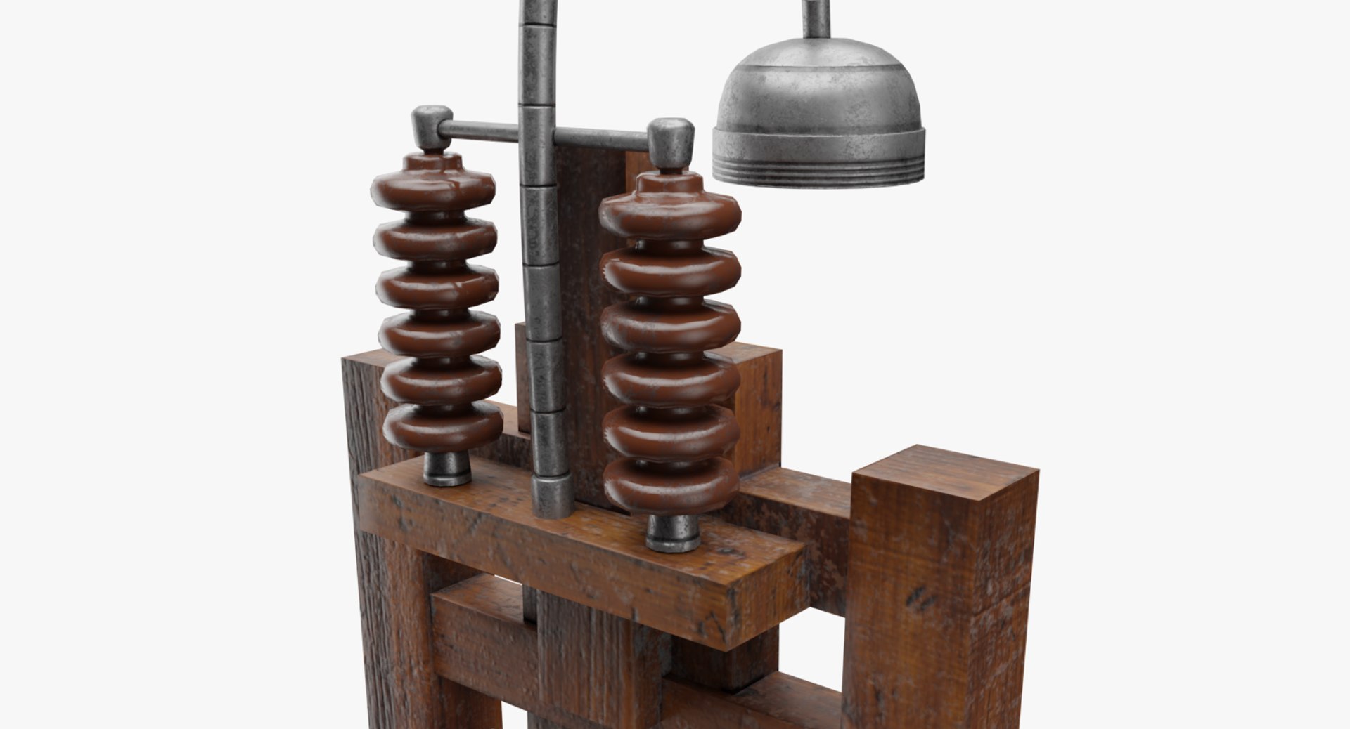 Realtime Electric Chair 3D Model - TurboSquid 1320219