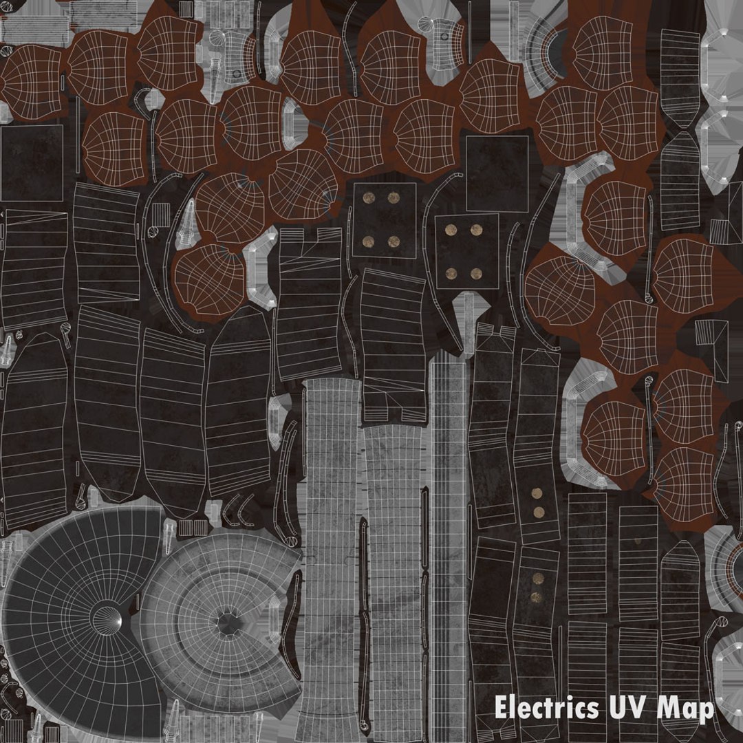 Realtime Electric Chair 3D Model - TurboSquid 1320219