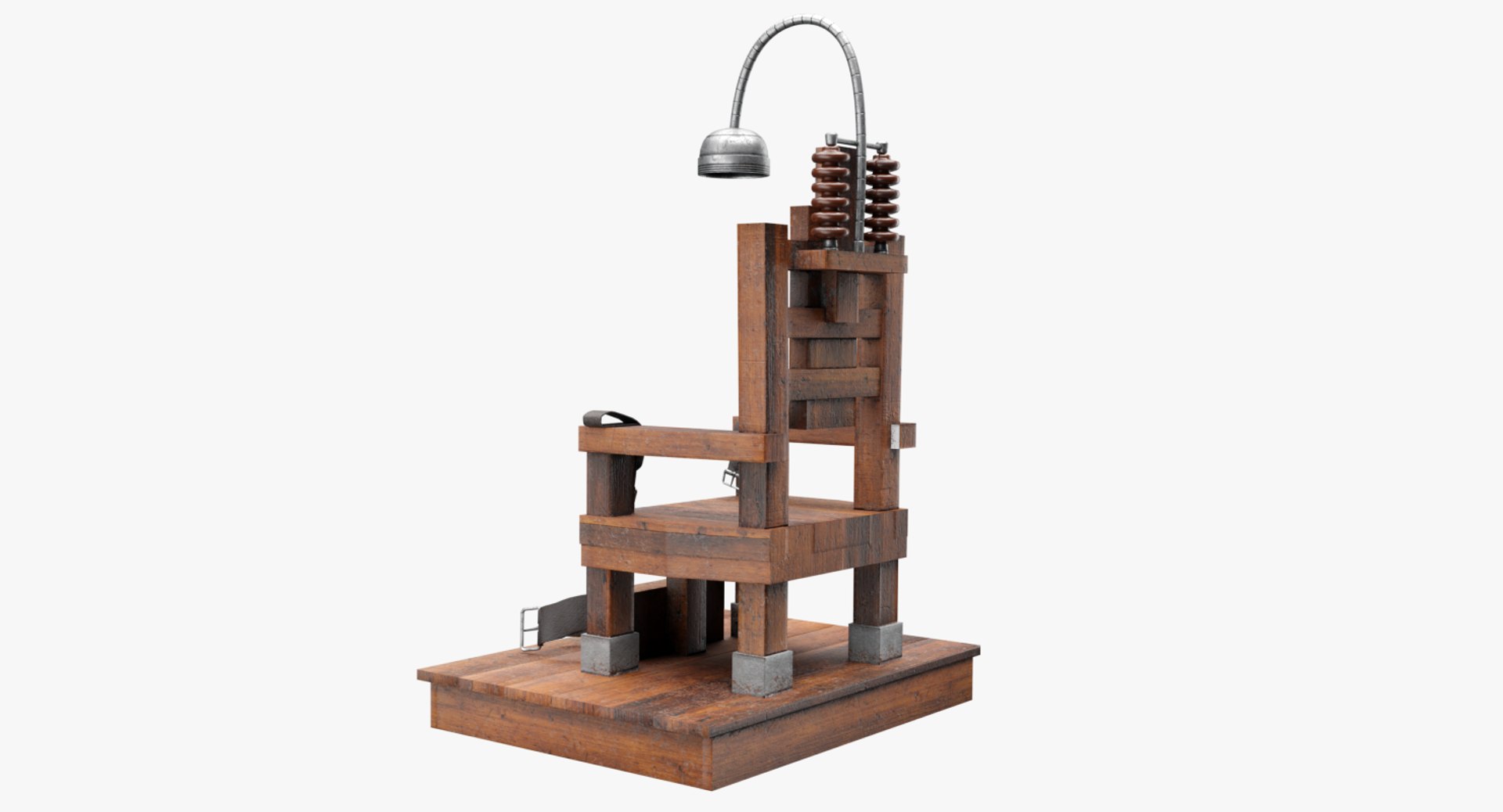 Realtime Electric Chair 3D Model - TurboSquid 1320219