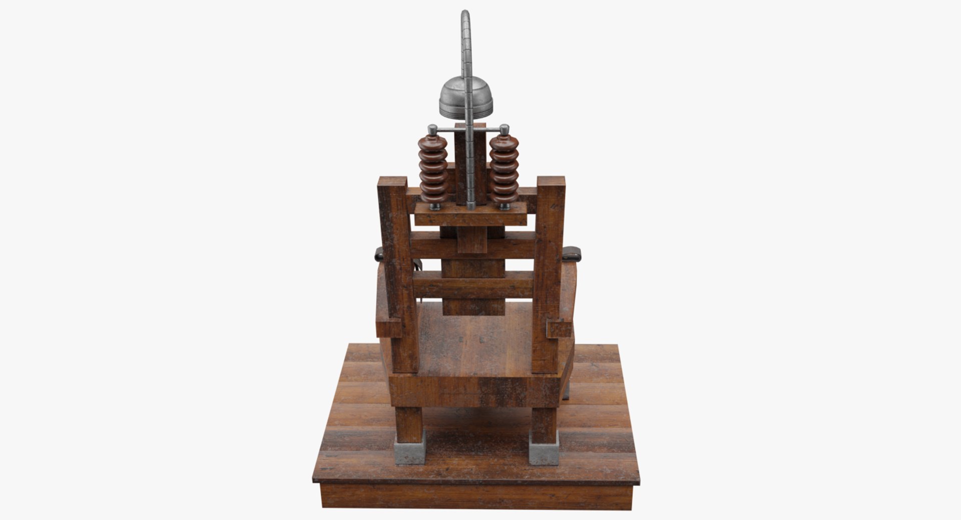 Realtime Electric Chair 3D Model - TurboSquid 1320219