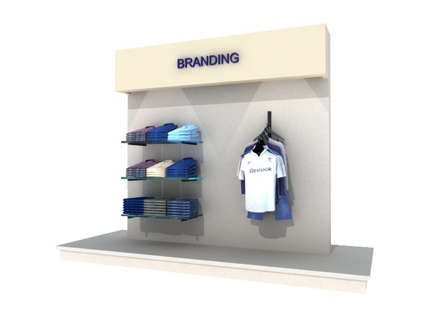 3d model fashion display units 20