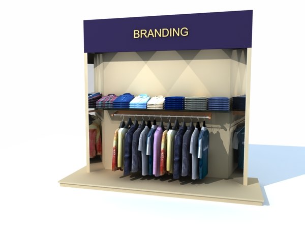 3d model fashion display units 20