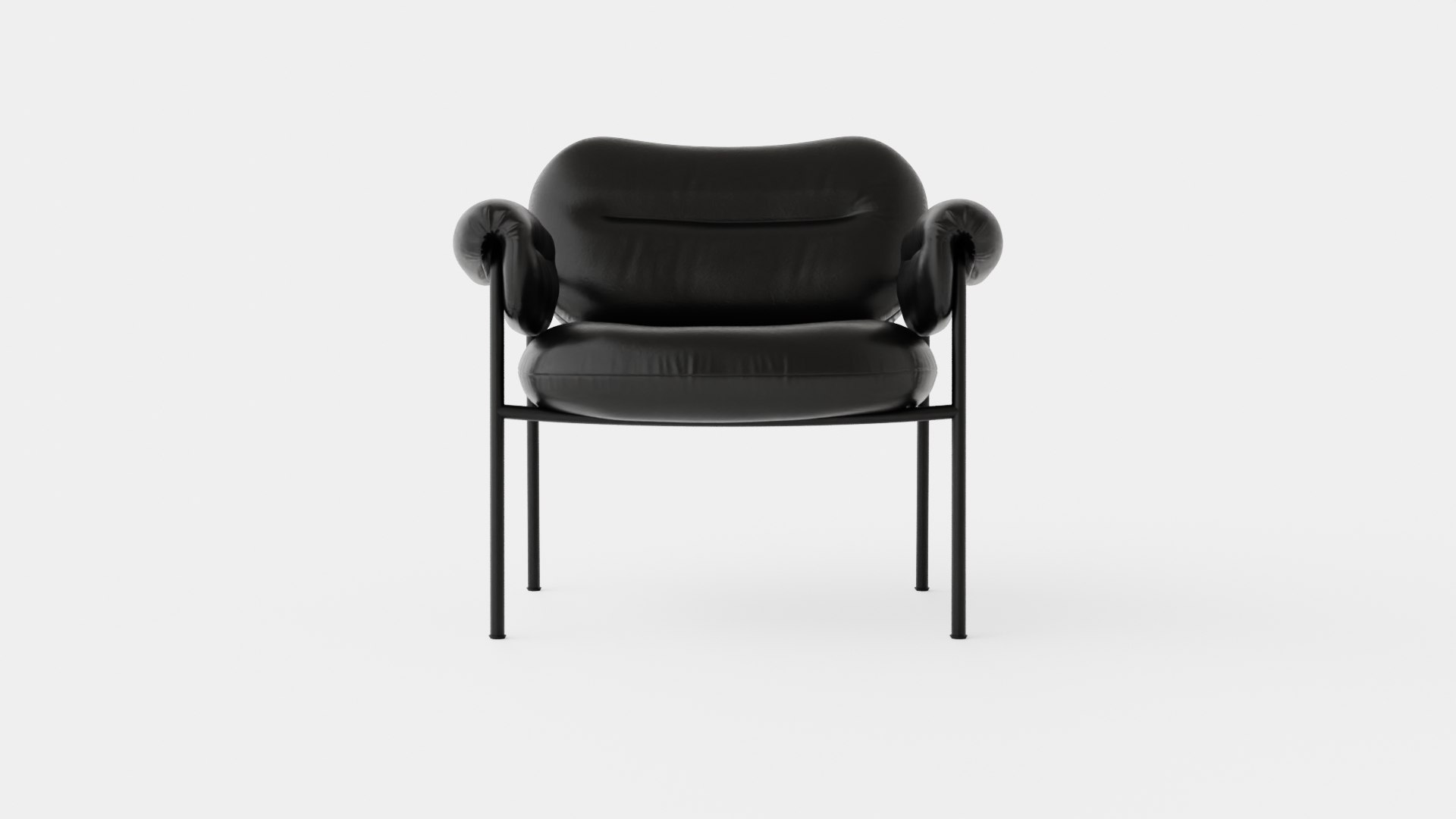3D Model Fogia Bollo Lounge Chair - TurboSquid 2251112