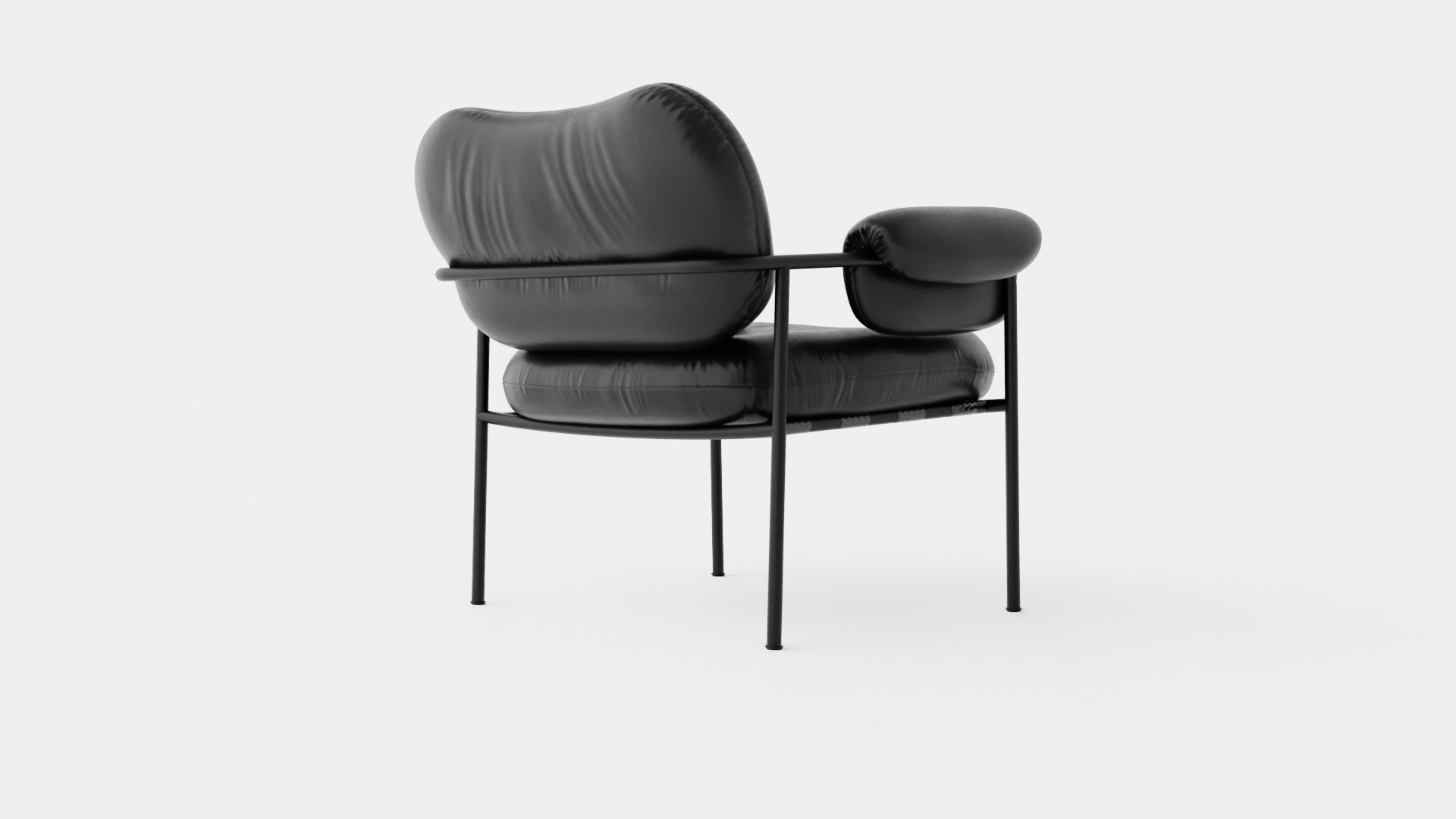 3D Model Fogia Bollo Lounge Chair - TurboSquid 2251112