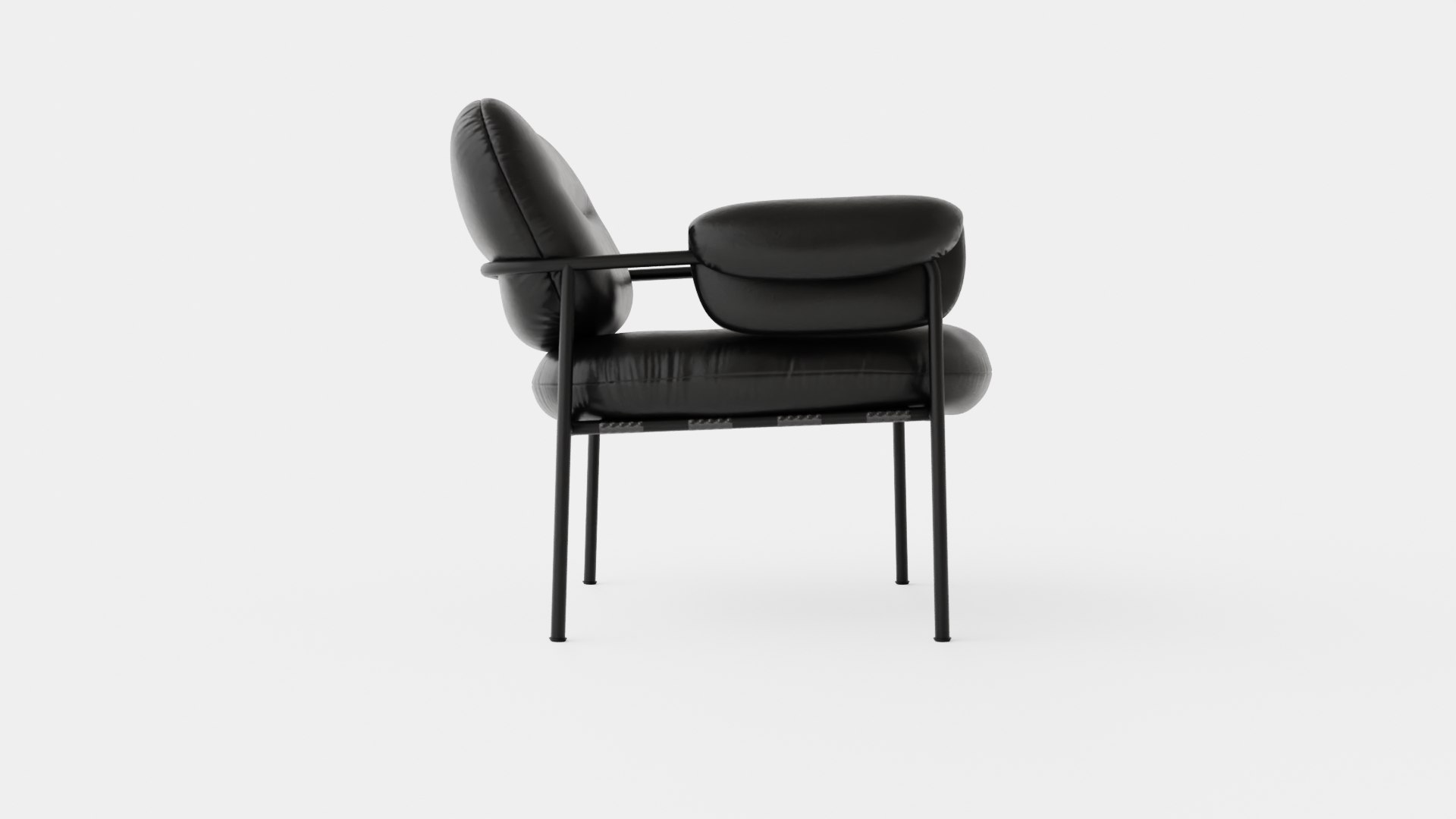 3D Model Fogia Bollo Lounge Chair - TurboSquid 2251112