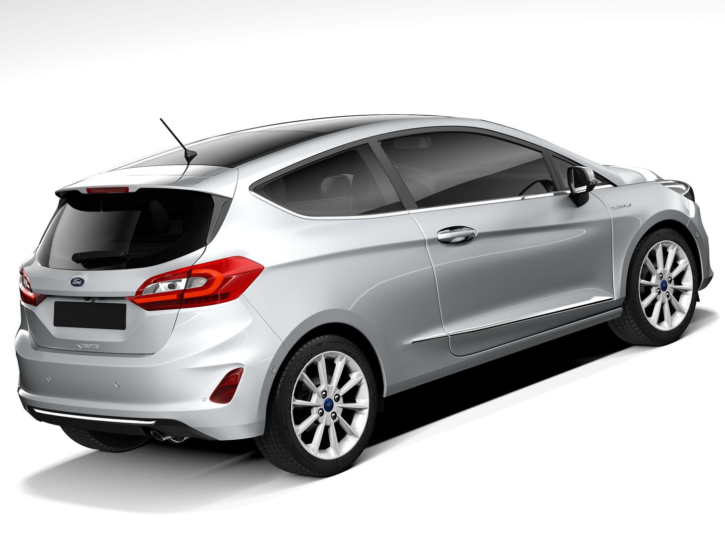 3D Ford Fiesta Vignale 3-door 2017 - TurboSquid 2224024