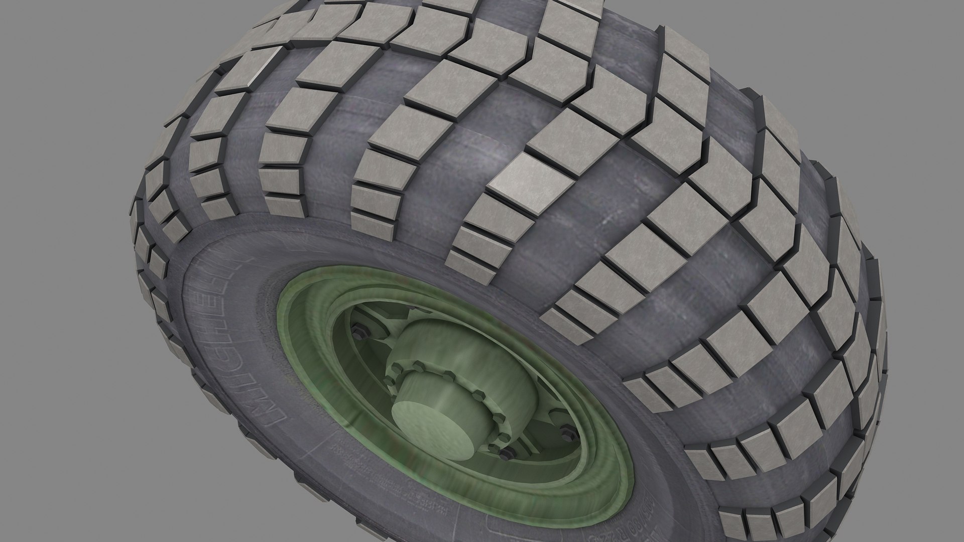 Military Vehicle Tire 02 3D - TurboSquid 1919512