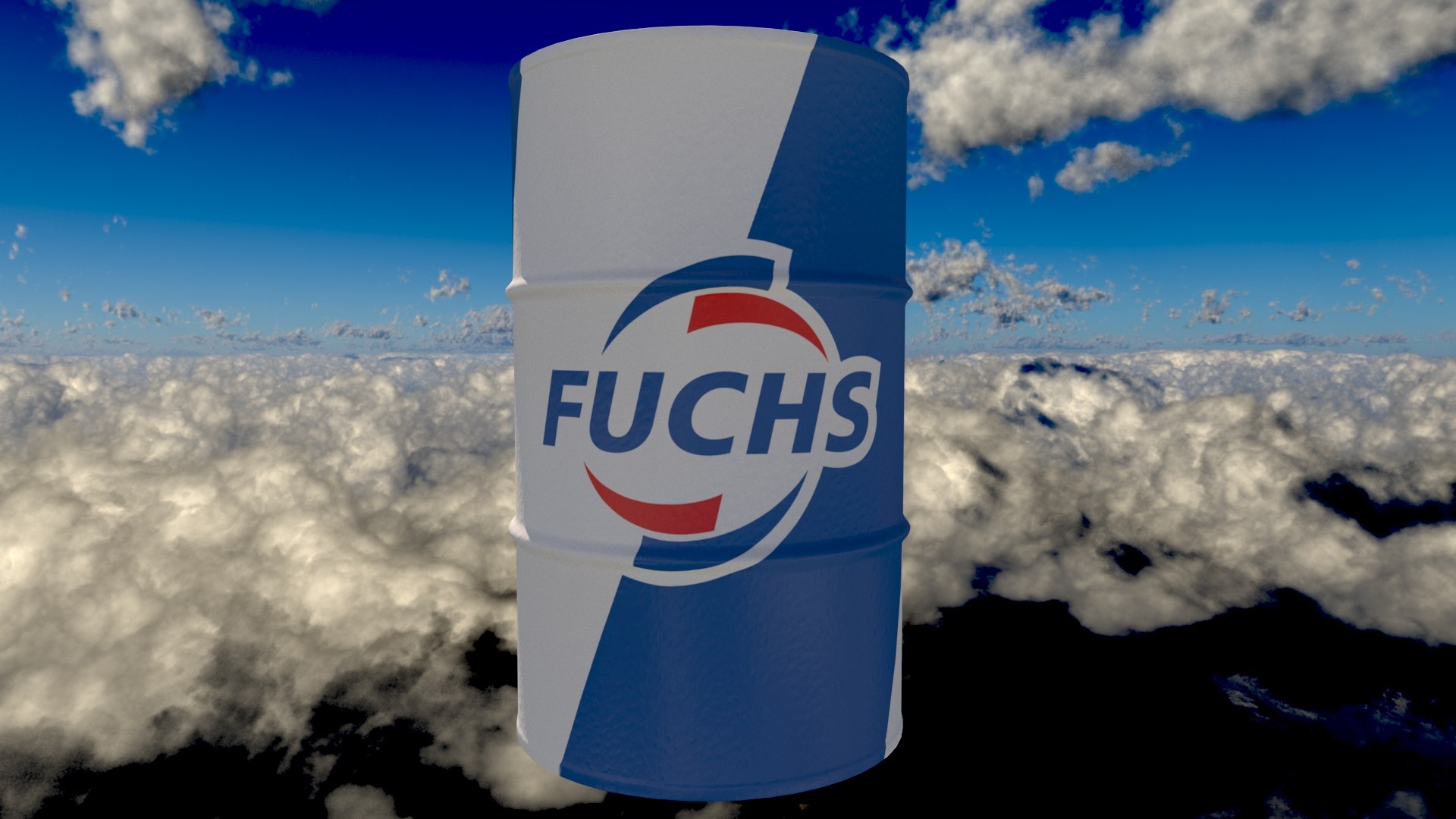 3D Barrel Fuchs Oil - TurboSquid 1487486