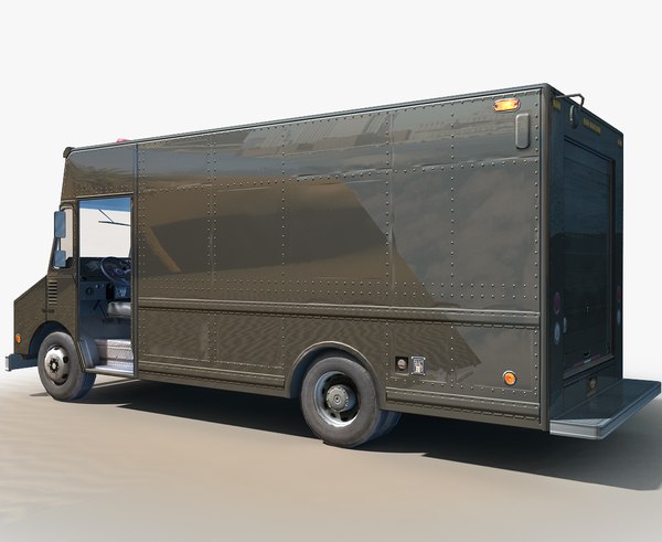 3D step van unlettered police swat - TurboSquid 1355435