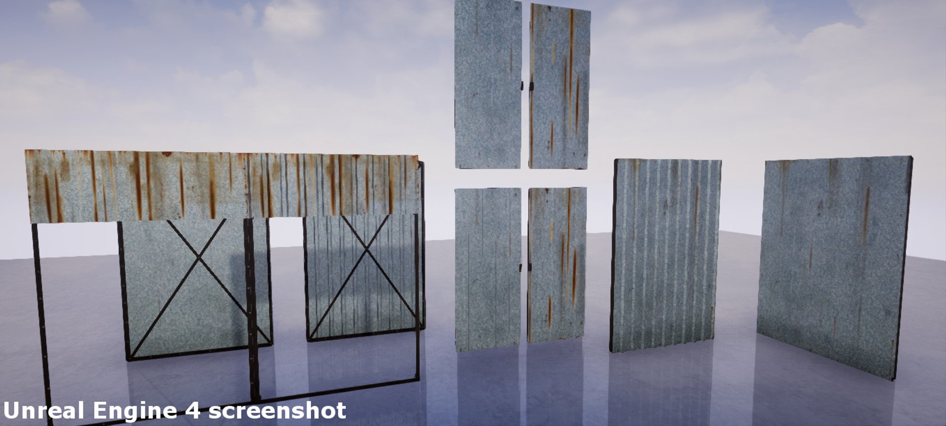 Package Corrugated Sheet Metal 3D Model - TurboSquid 1291575