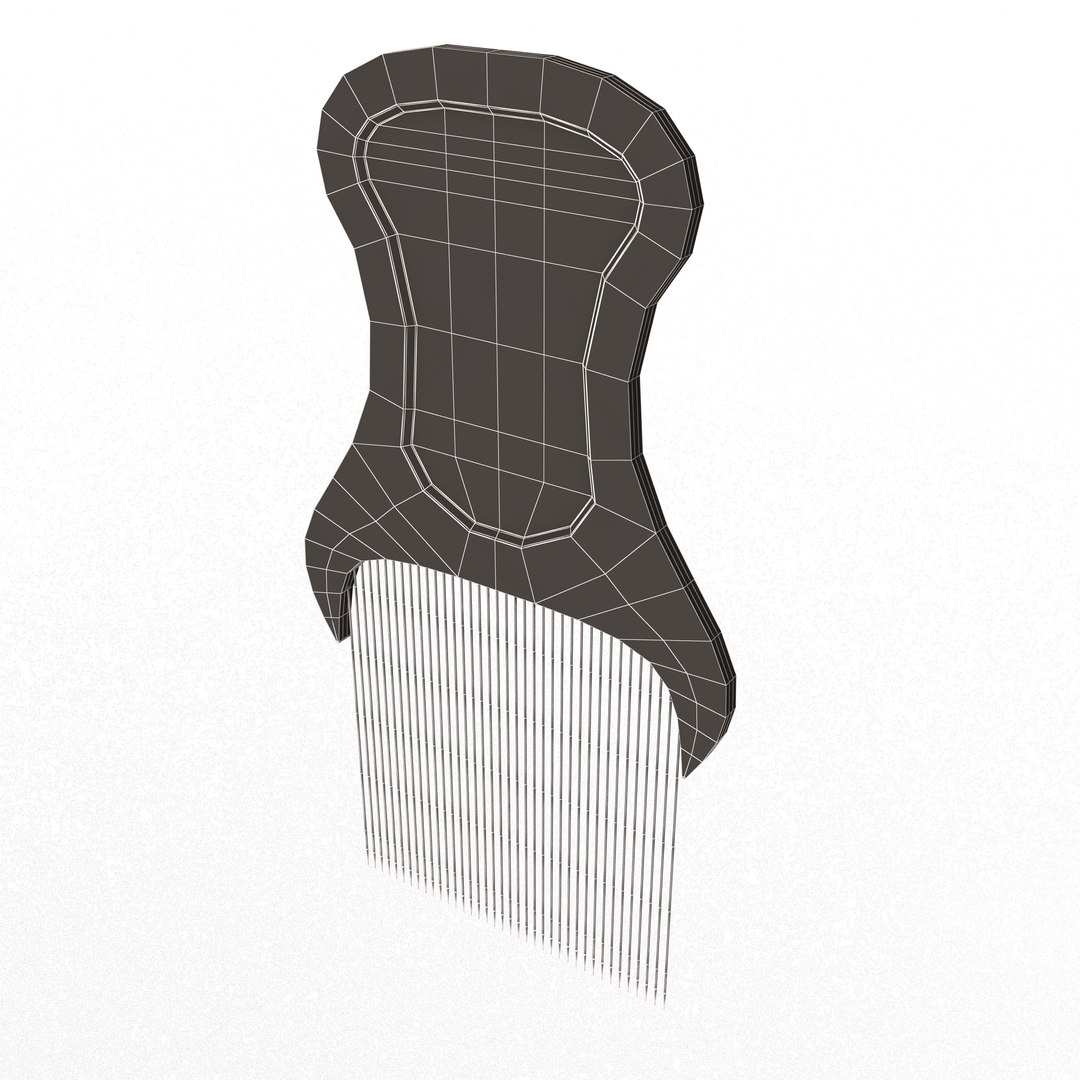 Lice Comb 3D model - TurboSquid 2028949