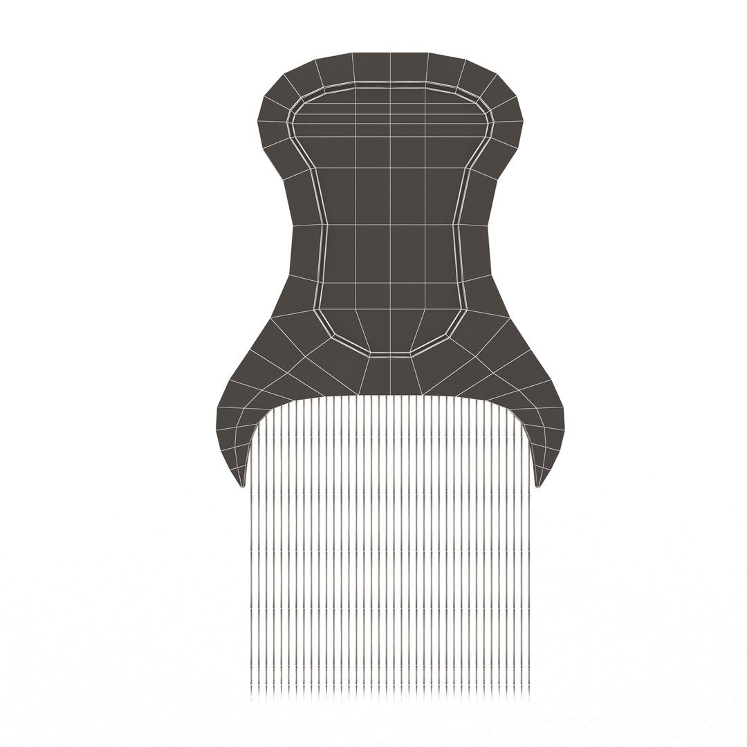 Lice Comb 3D model - TurboSquid 2028949