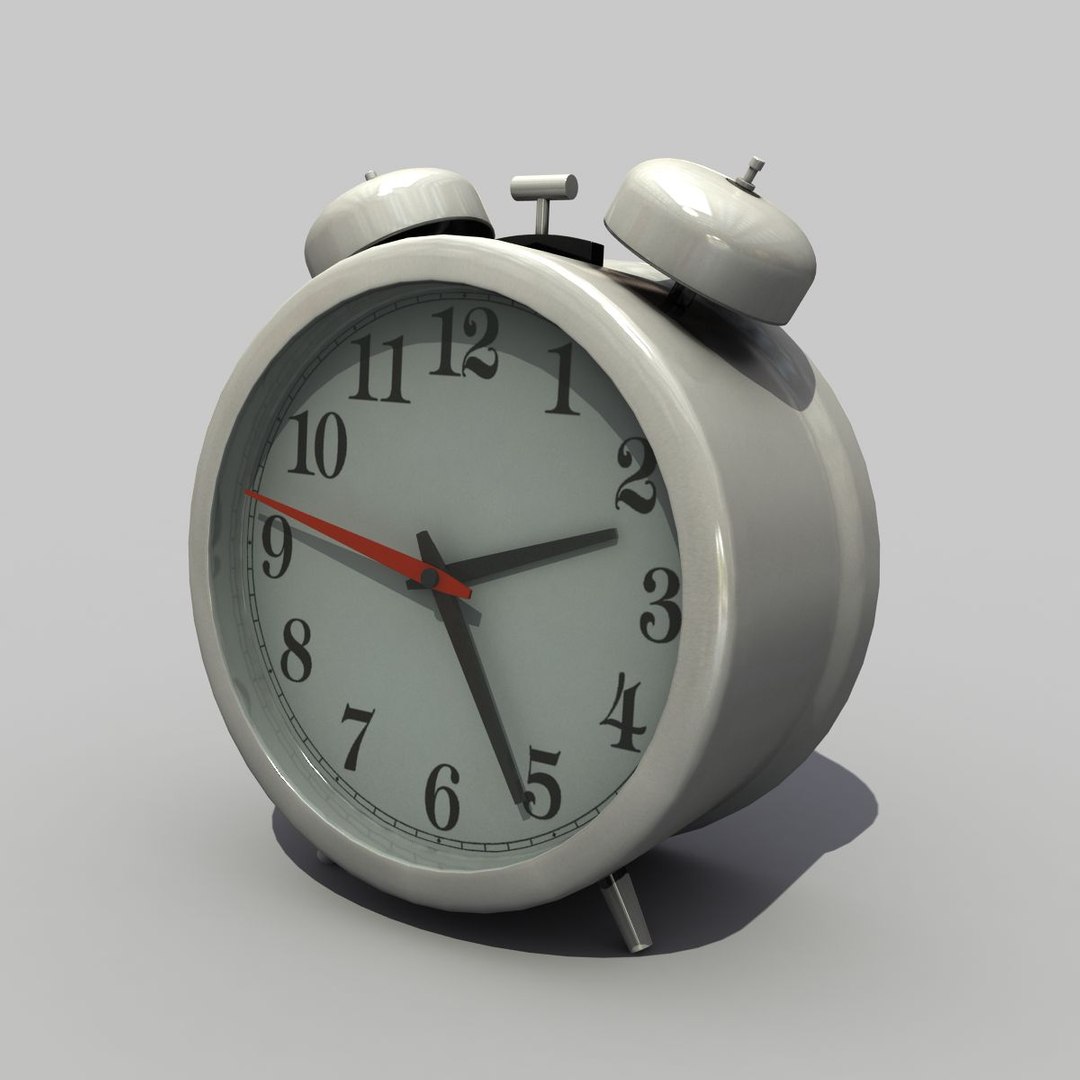 3d alarm clock model
