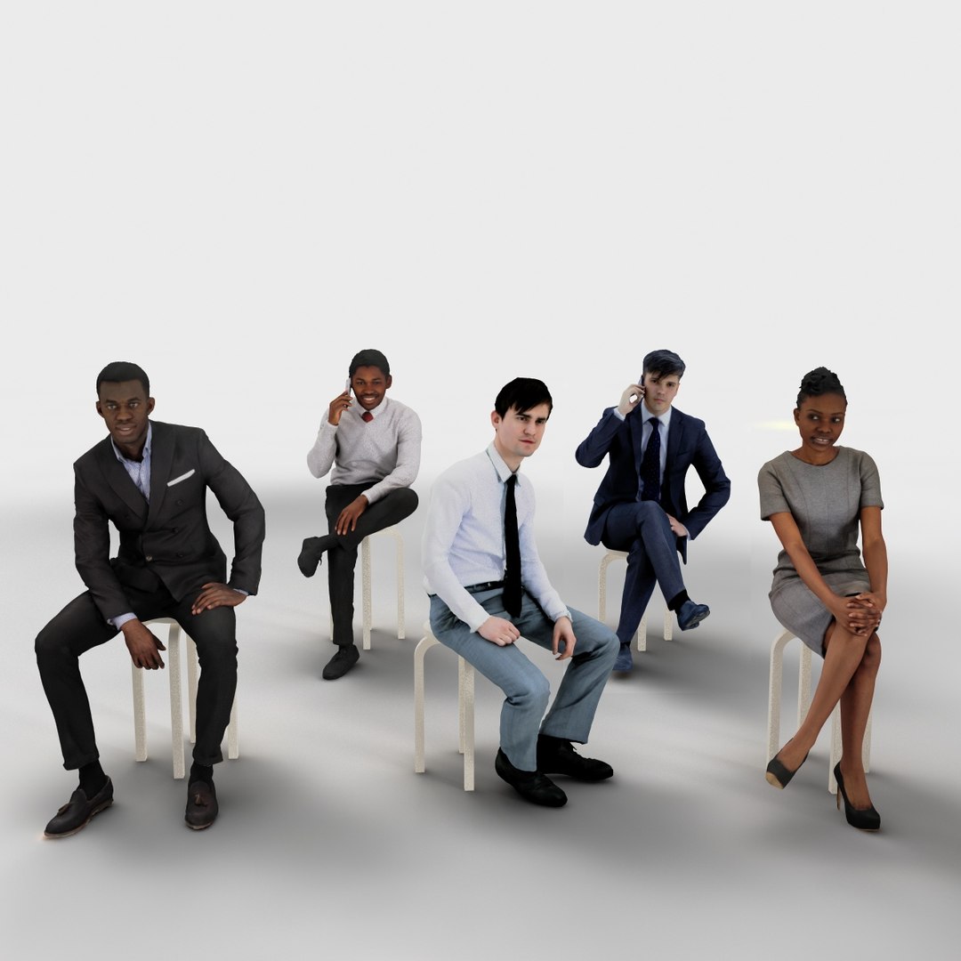 3d Human Architectural Scans