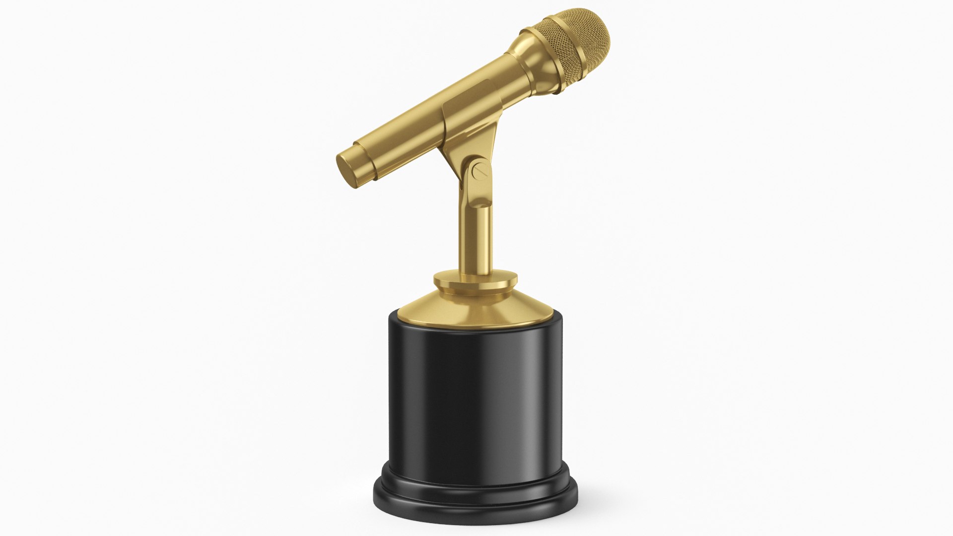Mic Trophy 3D Model - TurboSquid 2113727