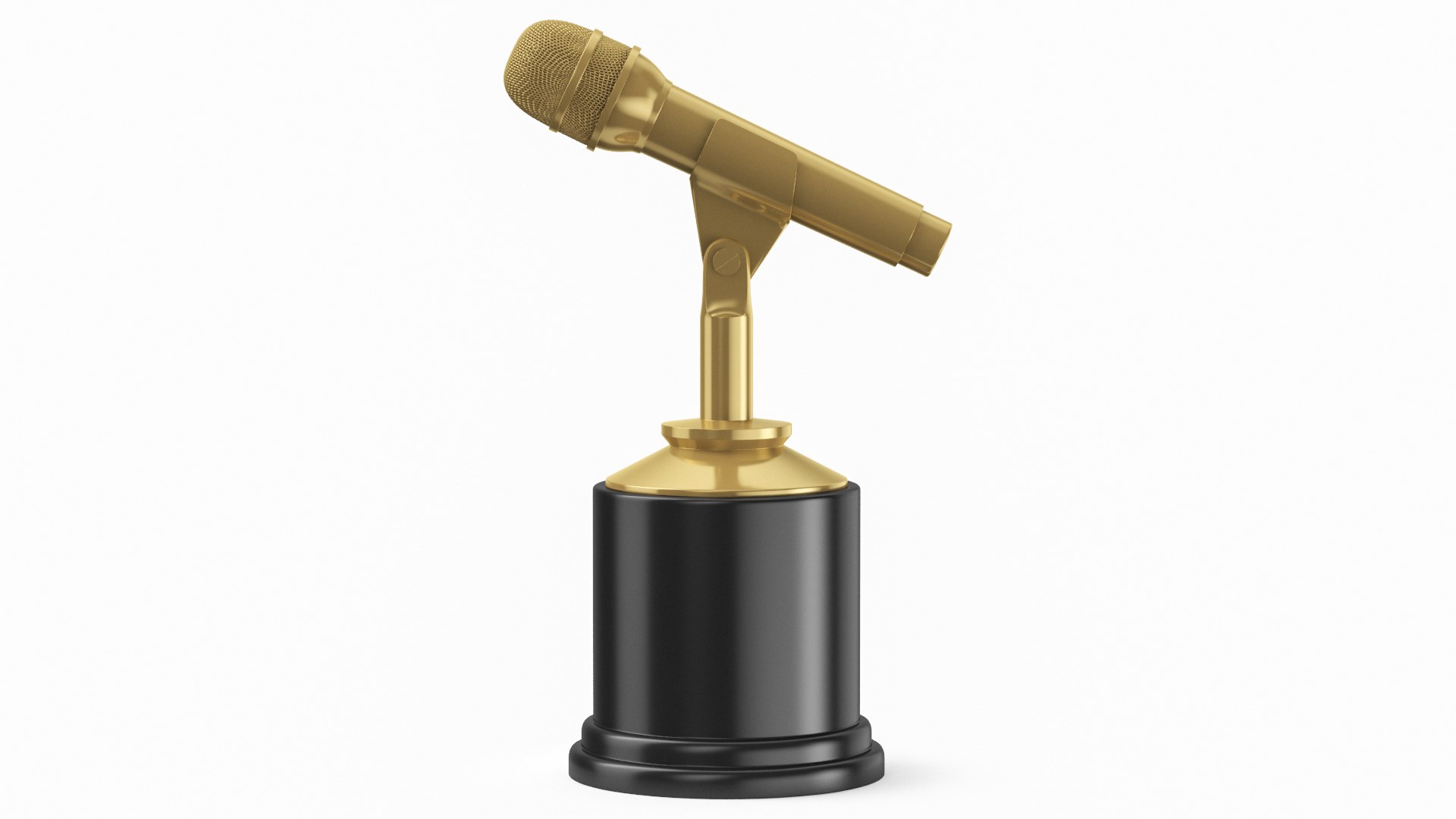 Mic Trophy 3D Model - TurboSquid 2113727