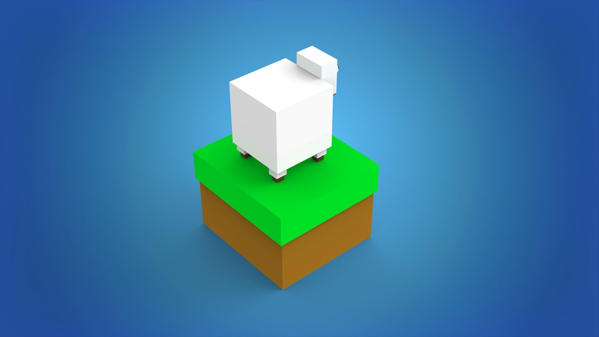 3D Low poly Sheep - TurboSquid 2052619