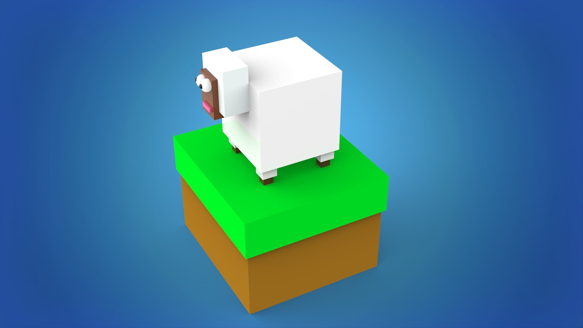 3D Low poly Sheep - TurboSquid 2052619
