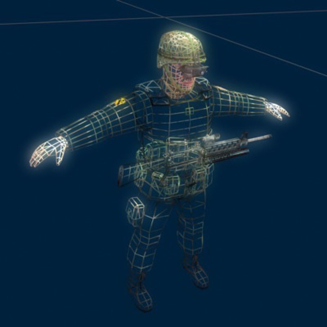 Infantry Games Cavalry 3d Model