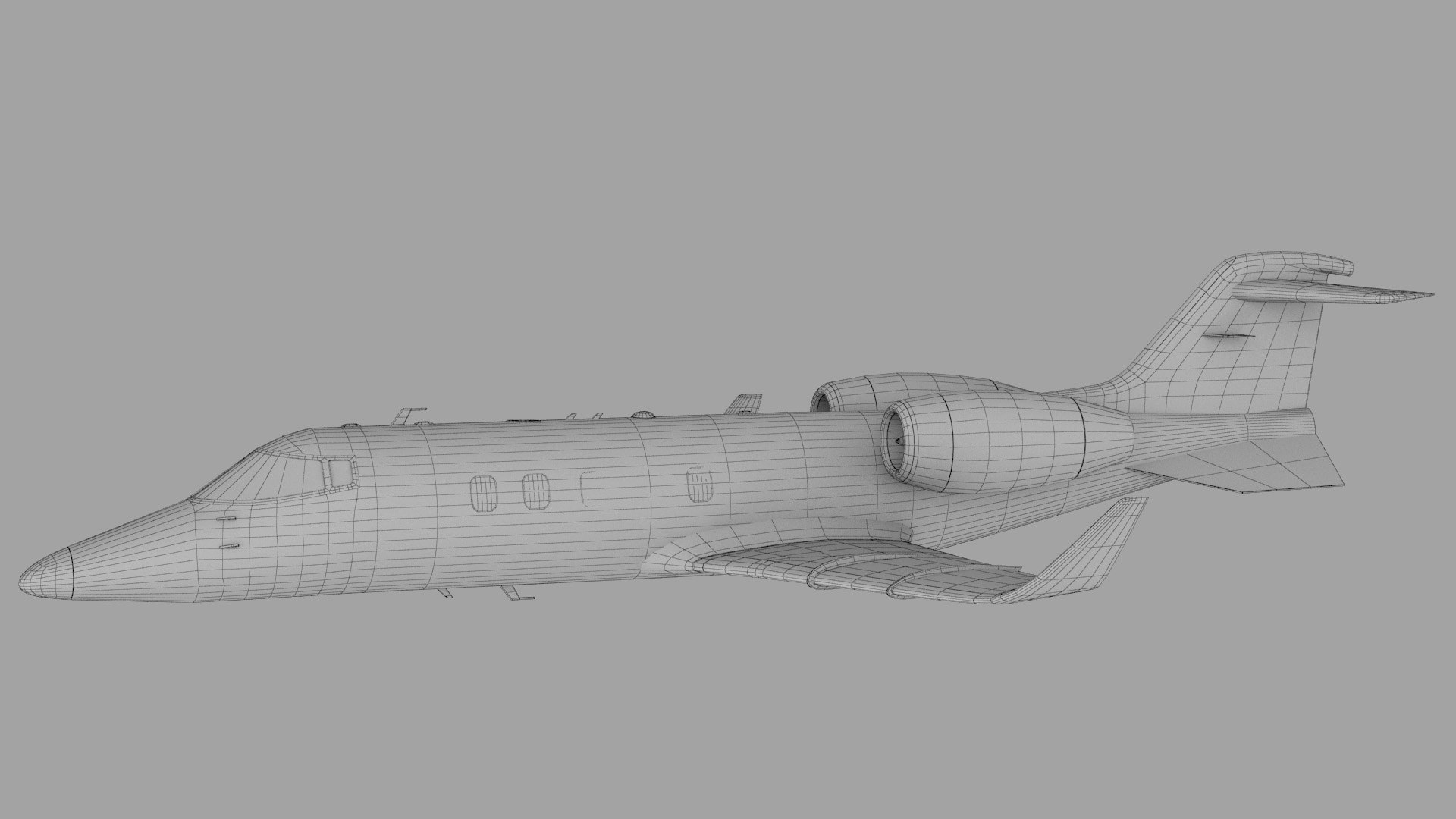 3D Learjet 60 Private Jet - TurboSquid 1573904