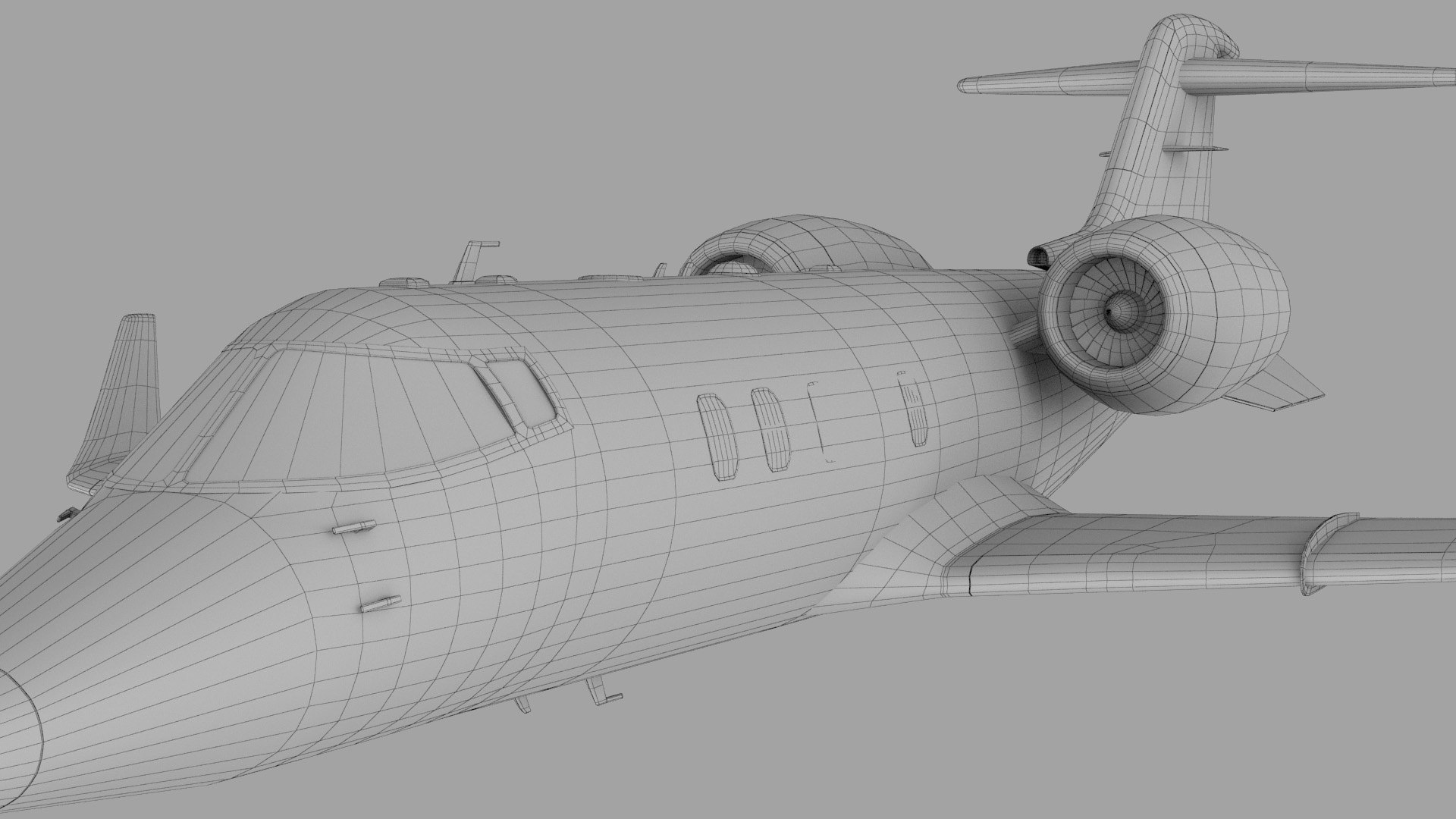 3D Learjet 60 Private Jet - TurboSquid 1573904