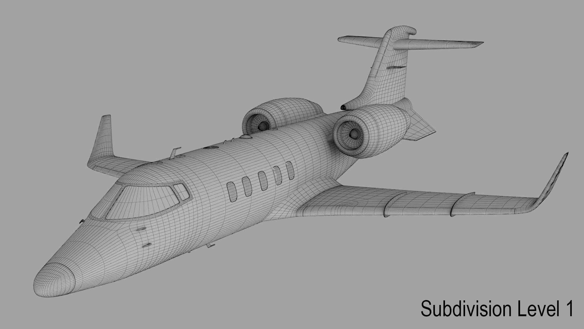 3D Learjet 60 Private Jet - TurboSquid 1573904