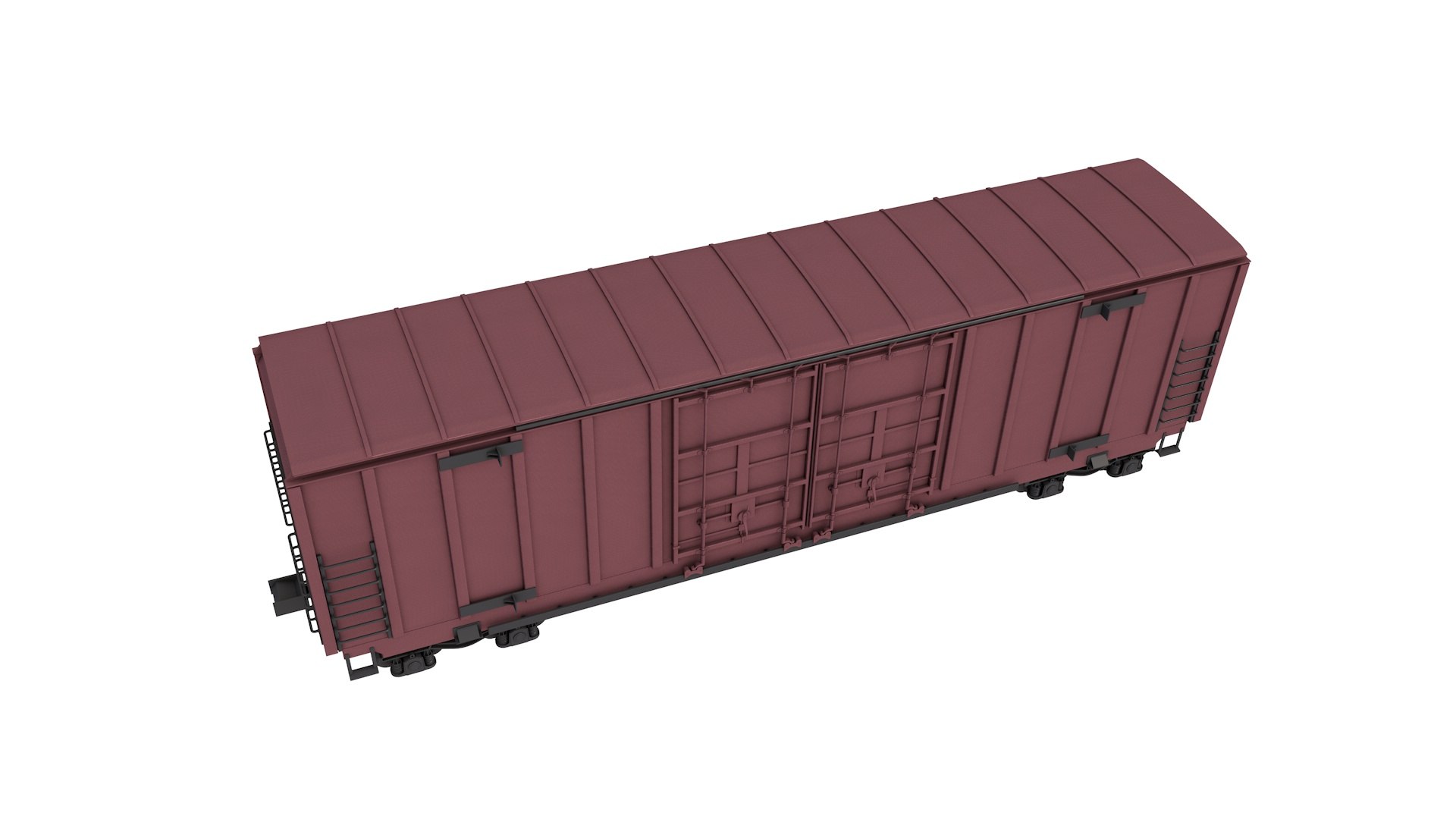 3D Box Car - TurboSquid 1873379